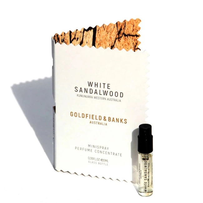 Парфюм унисекс Goldfield and Banks White Sandalwood 2 мл - пробник / Вайт Сандалвуд