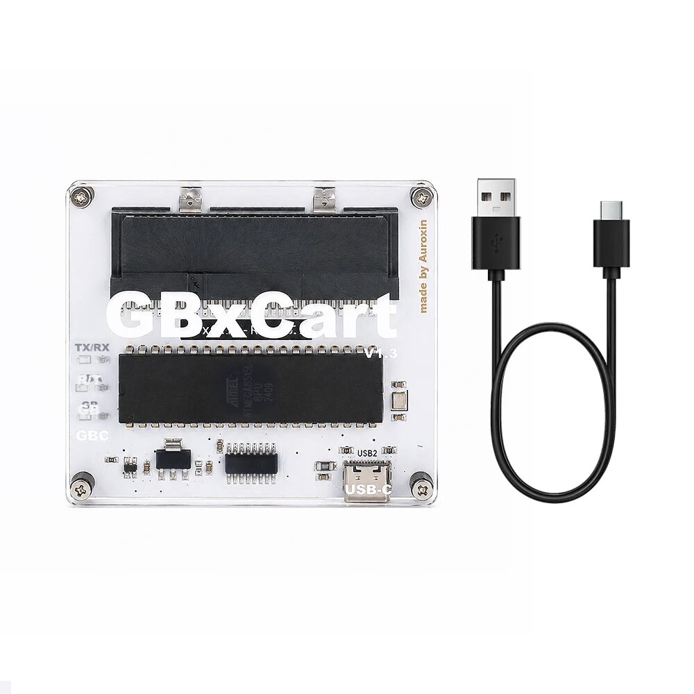 USB-картриджный ридер GBxCart RW V1.3 для резервного копирования, сохранения и восстановления игровых ROM-файлов, экспорта фотографий, инструмент для ретро-игр для картриджей GB, GBC, GBA.