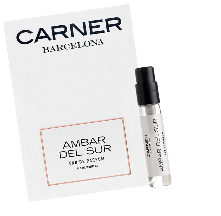 Миниатюра парфюма Carner Barcelona Ambar Del Sur 1.7 мл для женщин и мужчин - Карнер Барселона Амбар Дель Сур сэмпл