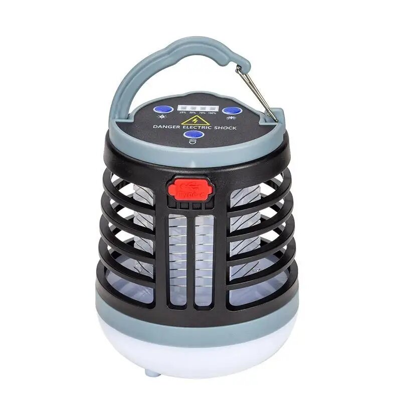 Портативная электрическая лампа-убийца комаров USB rechargeable 2-в-1