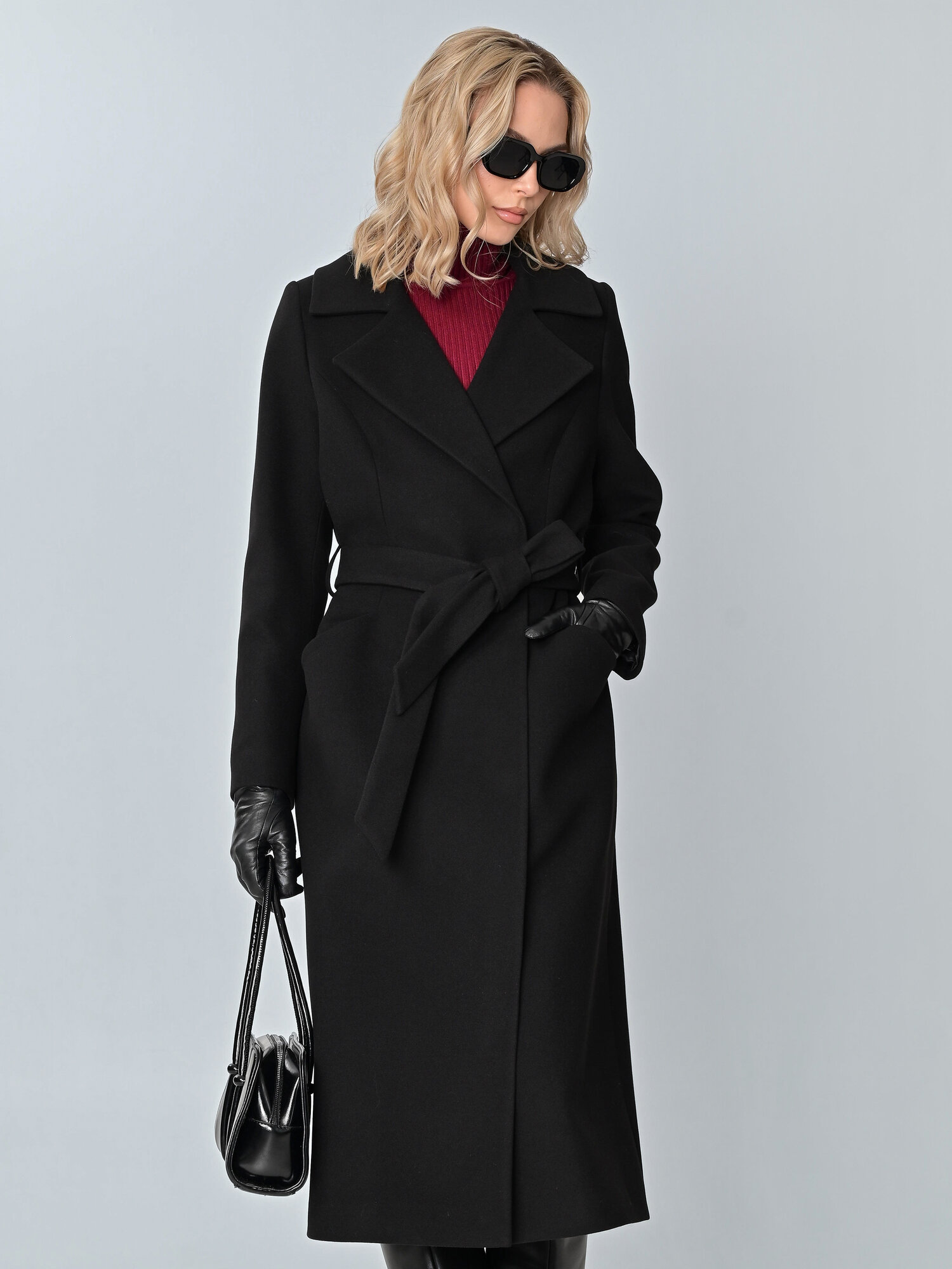 Пальто демисезонное шерстяное