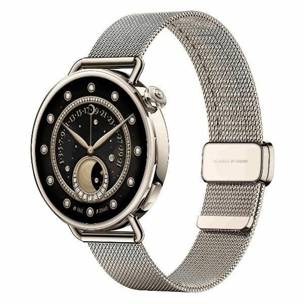 Б/у, как новый, смарт-часы Xiaomi Watch S4 41 мм, Milanese Strap, Gold