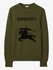 Свитер BURBERRY EKD, размер 52, , зеленый