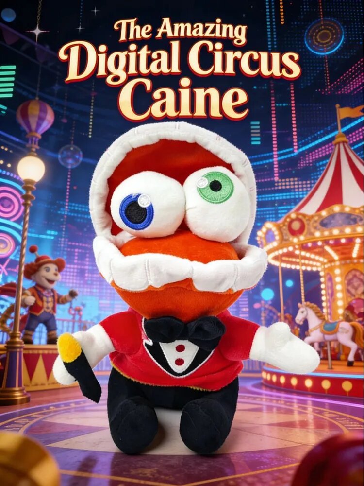 Мягкая игрушка Удивительный цифровой цирк (Caine) / The Amazing Digital Circus