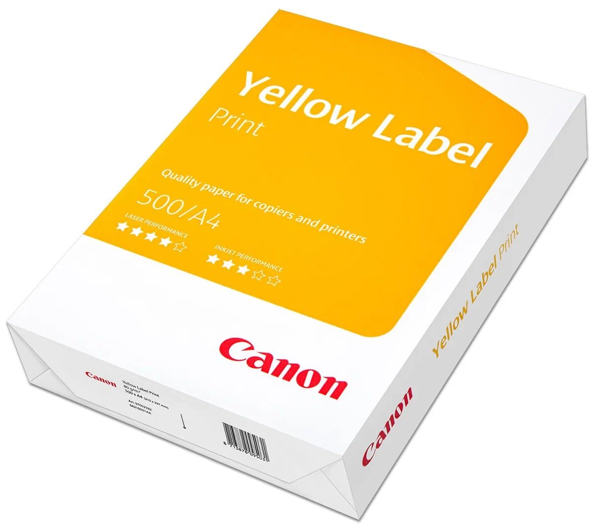 Бумага Canon Yellow Label Print, А4, марка С, 80 г/м2, 500 листов