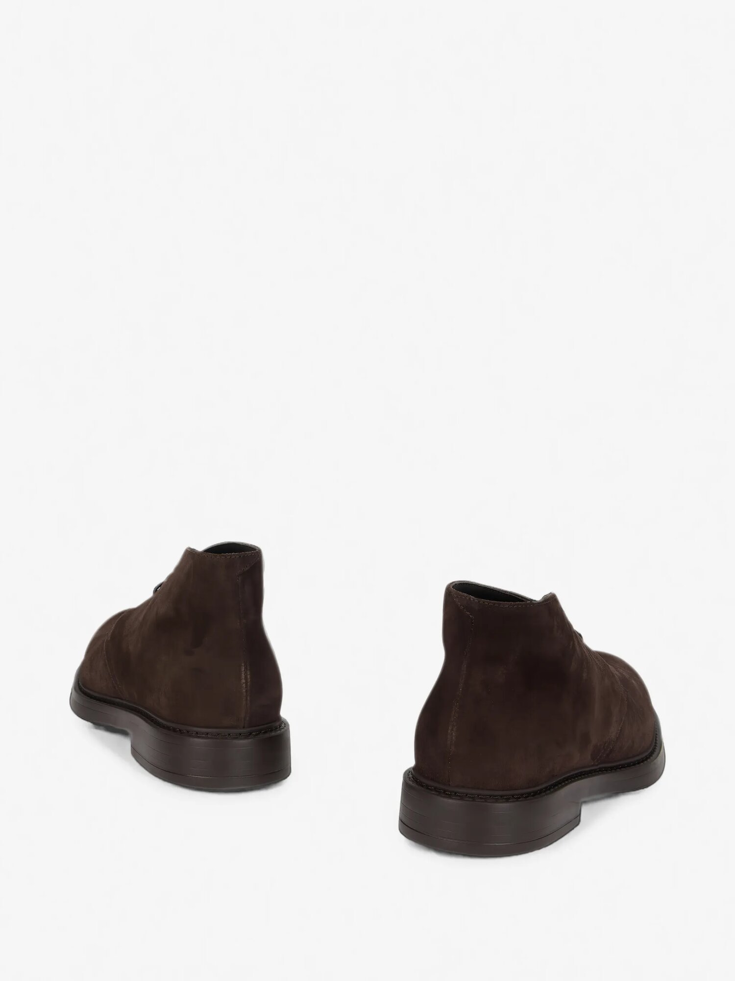 Ботинки Doucal's Lace-up suede boots, размер 43.5, коричневый — фото 1