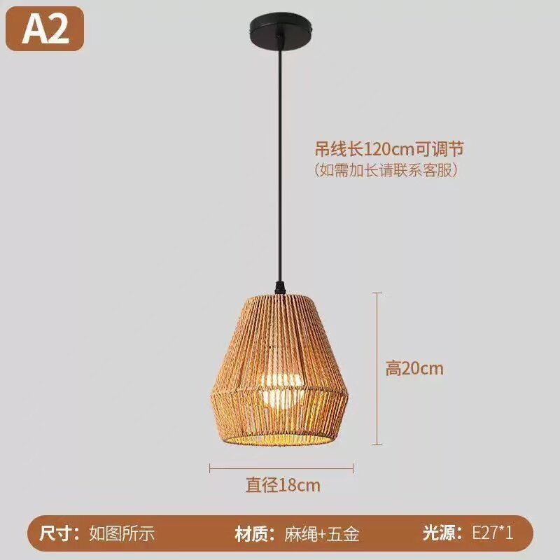 Люстра JOYINLED, E27, E26, ручная работа, в стиле бохо, с корзиной, 1 шт,18*20cm，15W, тёплый свет