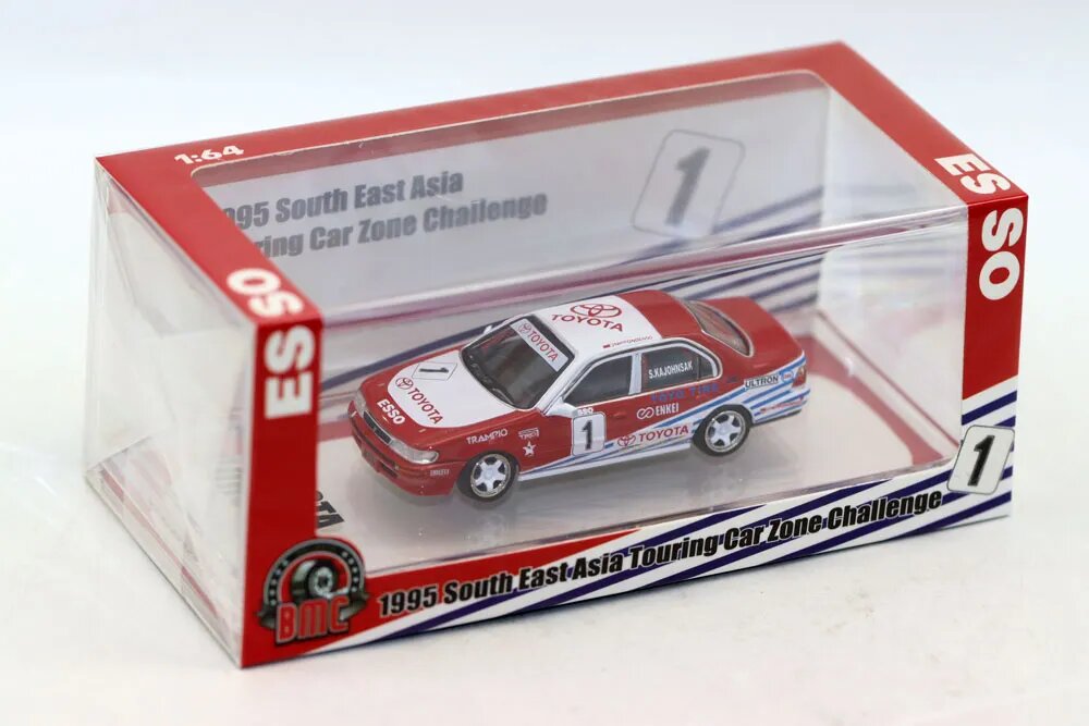 Машинка модель BMC 1:64 TOYOTA 1994 JTCC ' FET' COROLLA SUPER TOURER, Ограничения LIMITED alloy car model Philippines
