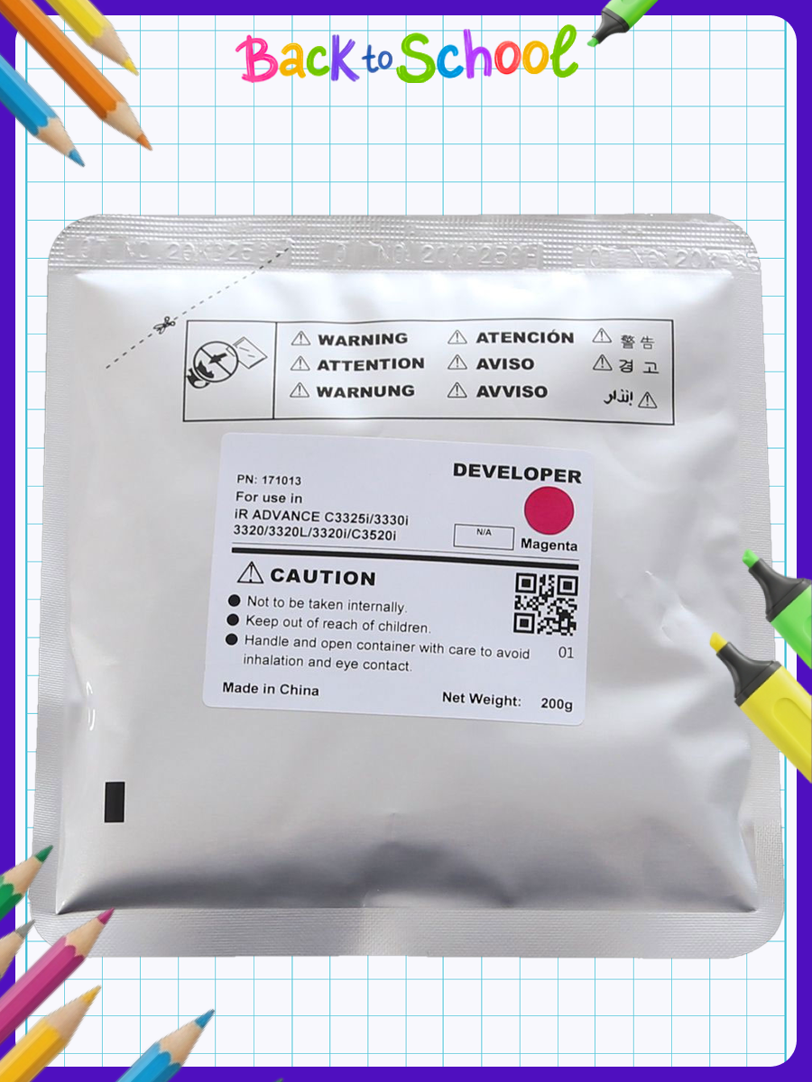 Девелопер CET для CANON C3320/3325i/3330/3525i/3530i Magenta (CET171013)