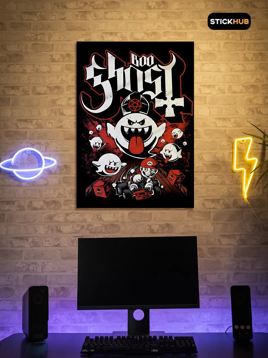 Постеры на стену интерьерные Ghost — фото 1