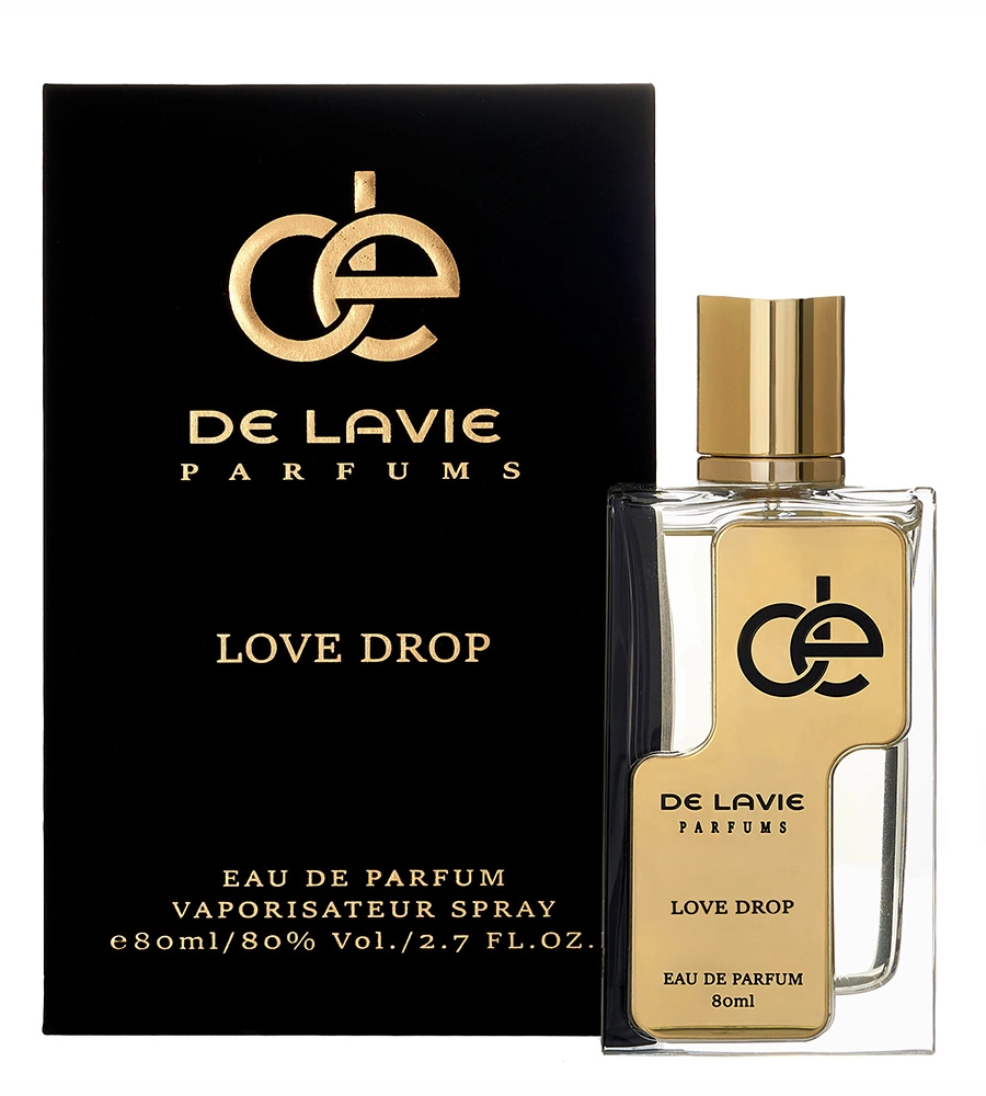 Парфюмерная вода De Lavie Parfums Love Drop унисекс 80 мл / Де Лави Парфамс Лав Дроп аромат