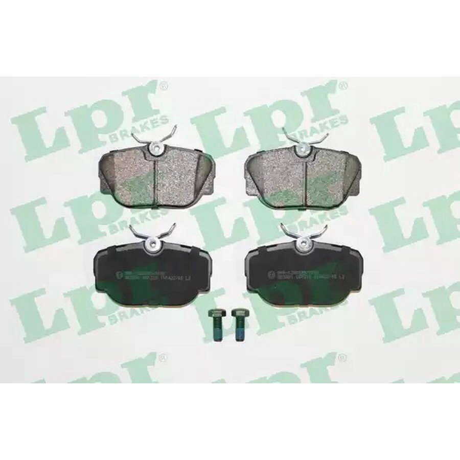 Колодки тормозные BMW E30 1.6-2.5 82-93 передние LPR 05P319
