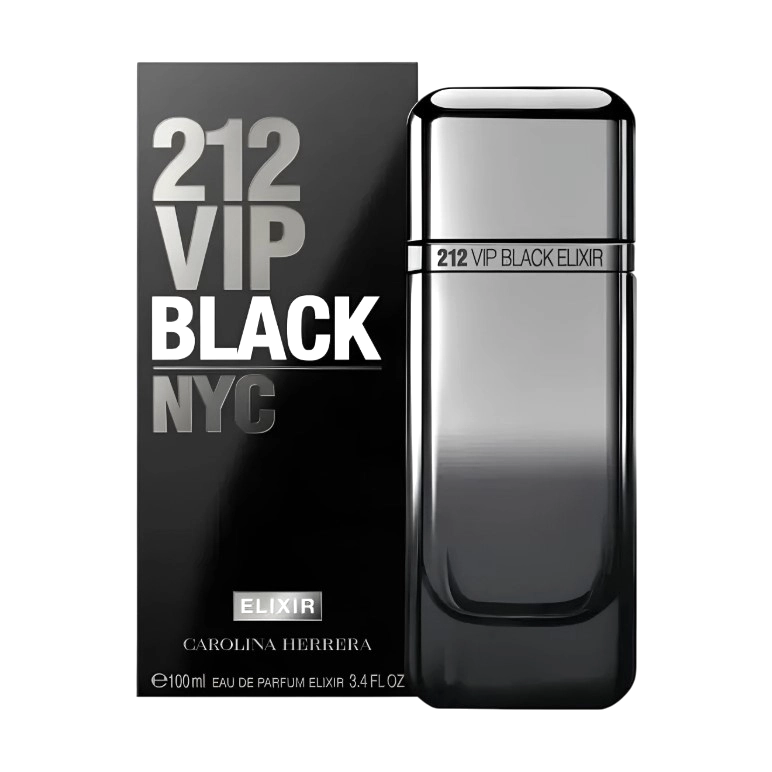 212 VIP Black Elixir мужской парфюм 100 мл / Каролина Херрера 212 Вип Блэк Эликсир мужская