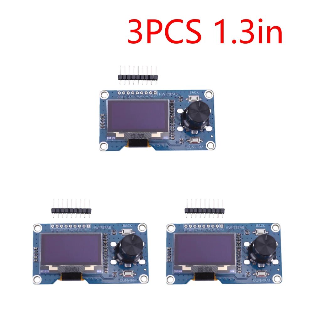 Shunmaii OLED-дисплей с энкодером 1.3/0.96 дюйма