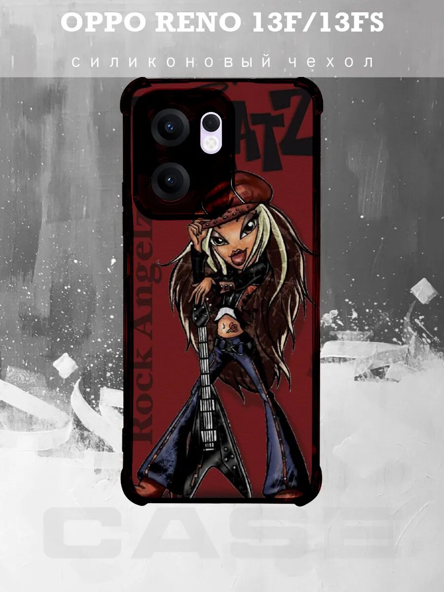 Чехол на Oppo Reno 13F с принтом Bratz Rock Angelz