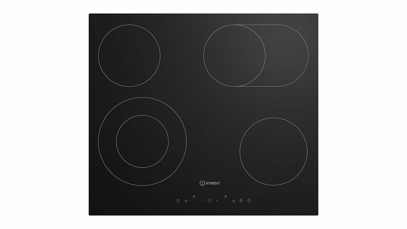 Стеклокерамика от варочной поверхности Indesit 190264841 (590х520мм, снято с гарантийной техники) IRT 660