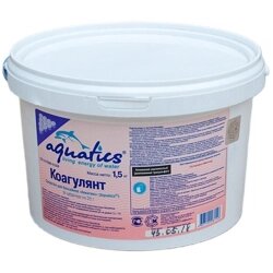 Aquatics (Каустик) коагулянт таблетки 25 г, ведро 1.5 кг