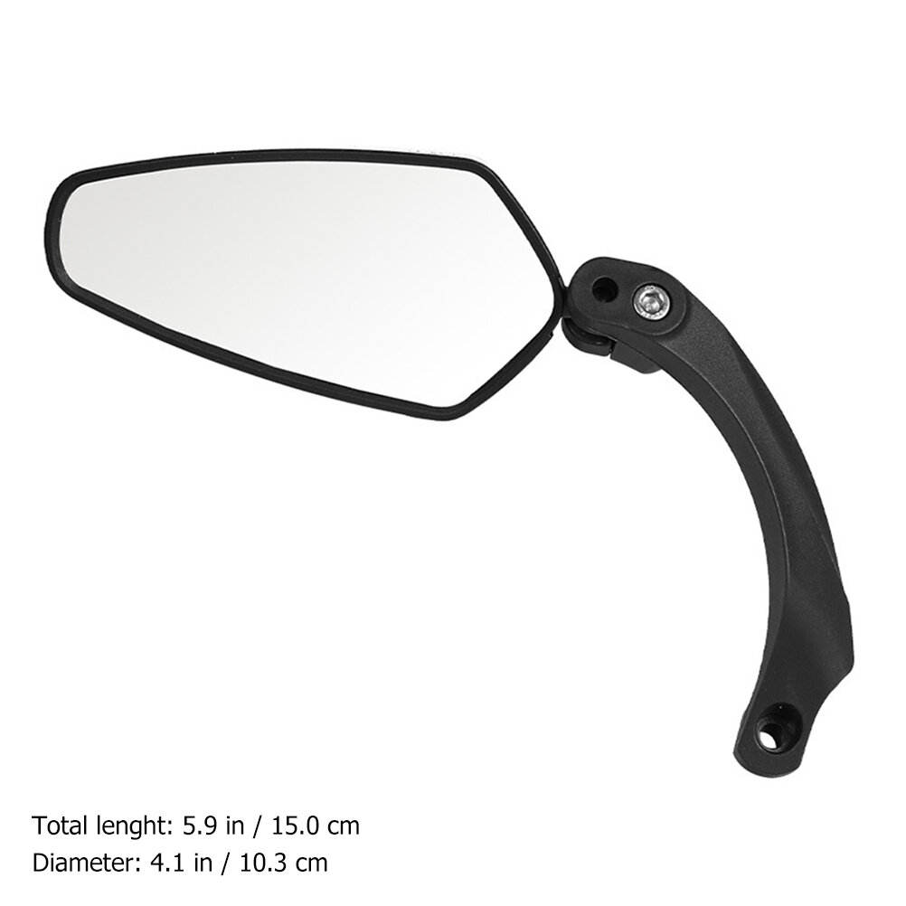 Велосипедное Зеркало Rearview 1 Шт Чёрного Цвета Размер 15.00X10.30X3.50Cm