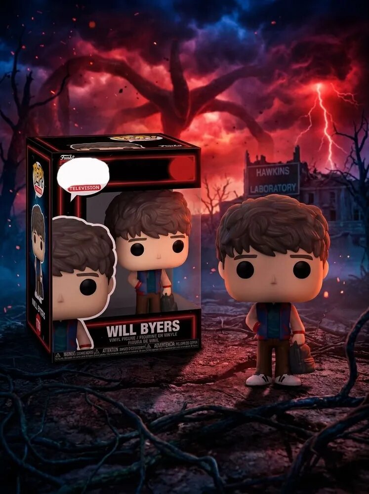 Модель статуэтки "Stranger Things" Will Byers, фигурка из ПВХ