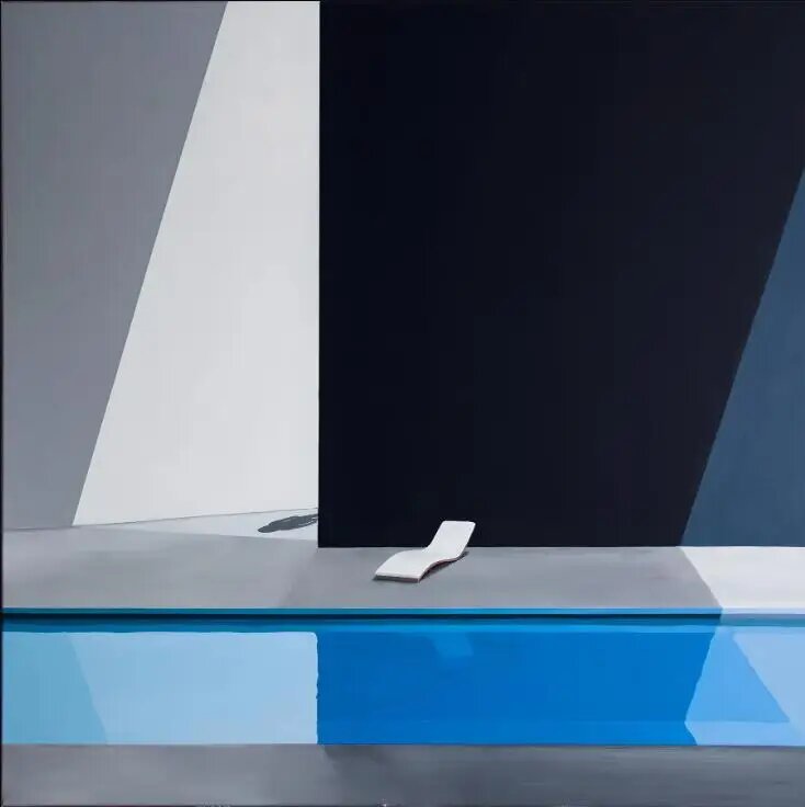 Картина David Hockney "Пейзаж" на холсте