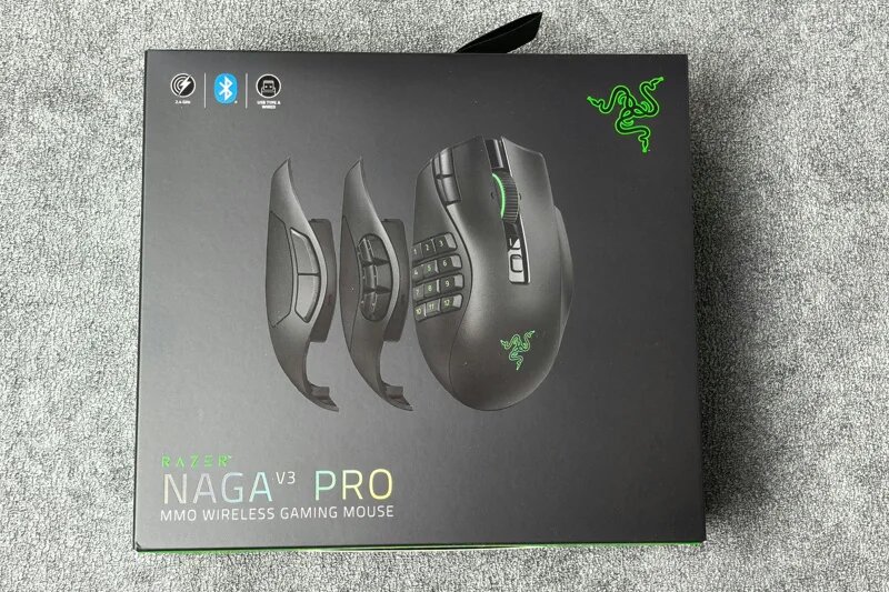 Беспроводная игровая мышь Razer Naga V3 Pro