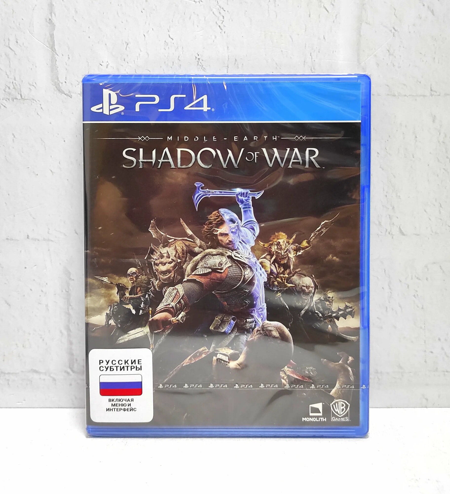 Middle-earth Shadow Of War Средиземье Тени Войны Русские Субтитры CUSA 04402 Видеоигра на диске PS4 / PS5