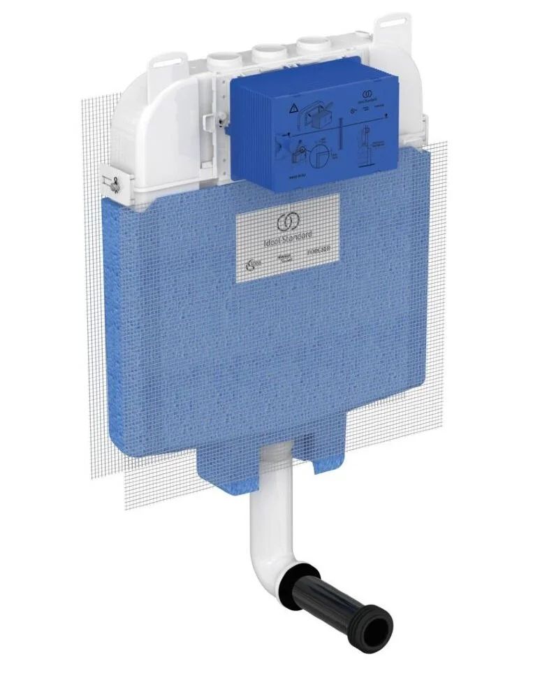 Бачок смывной скрытого монтажа 80 для напольного унитаза Ideal standard Prosys синий R014767