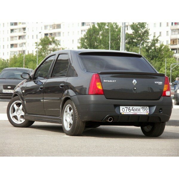 Спойлер на заднее стекло Renault Logan 2004-2014 (KK0068T)