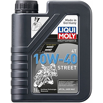 Масло моторное LIQUI MOLY Motorrad 4Т 10W40 cин (1л) 7609