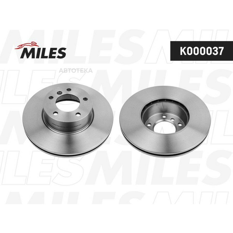 Диск тормозной BMW 3 E90/91/92 2.0-2.5 05-/X1 E84 2.0 09- пер. D 312мм. MILES K000037