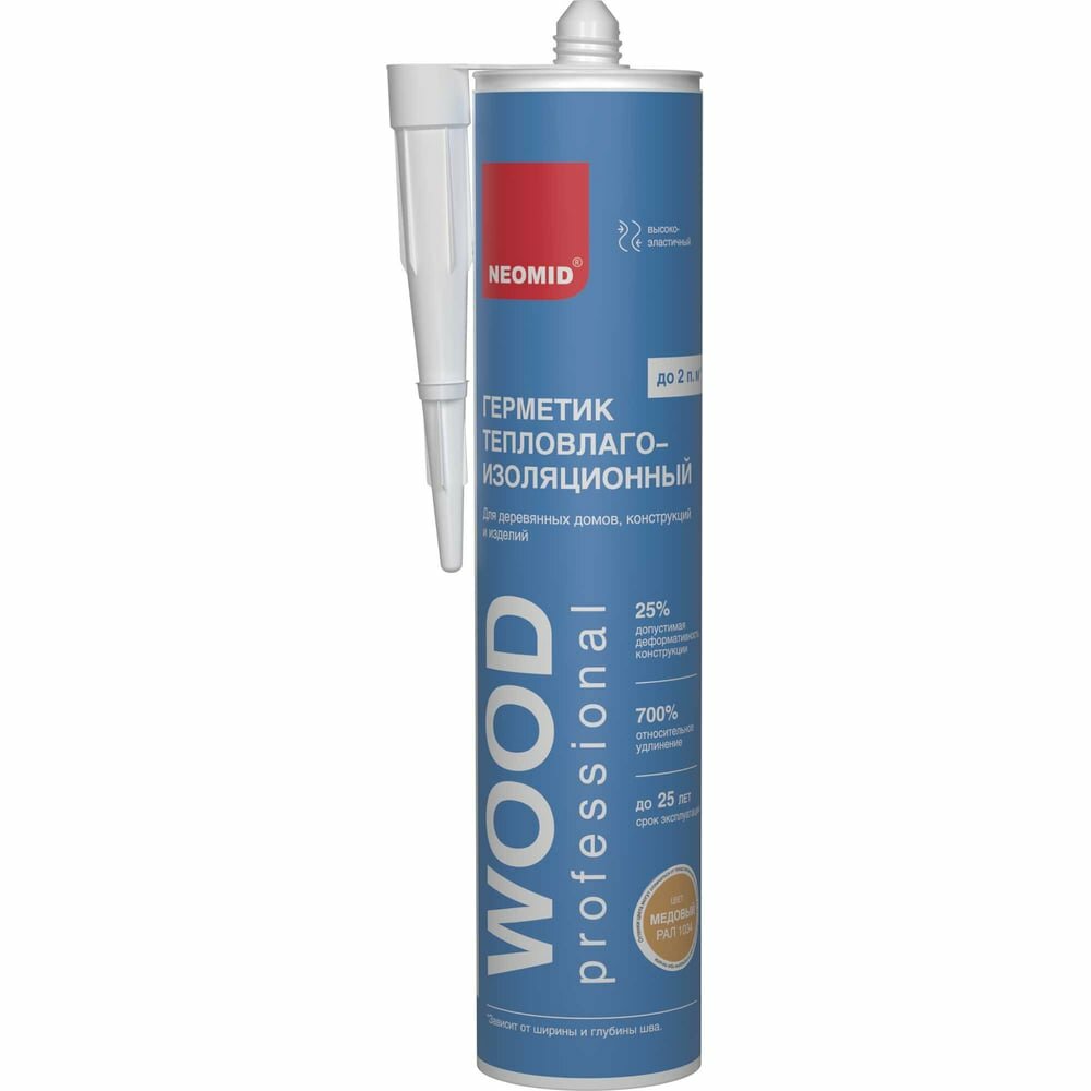 Строительный герметик NEOMID Professional 310 мл, картридж, сосна Н -ГермPROFF-310/сосна