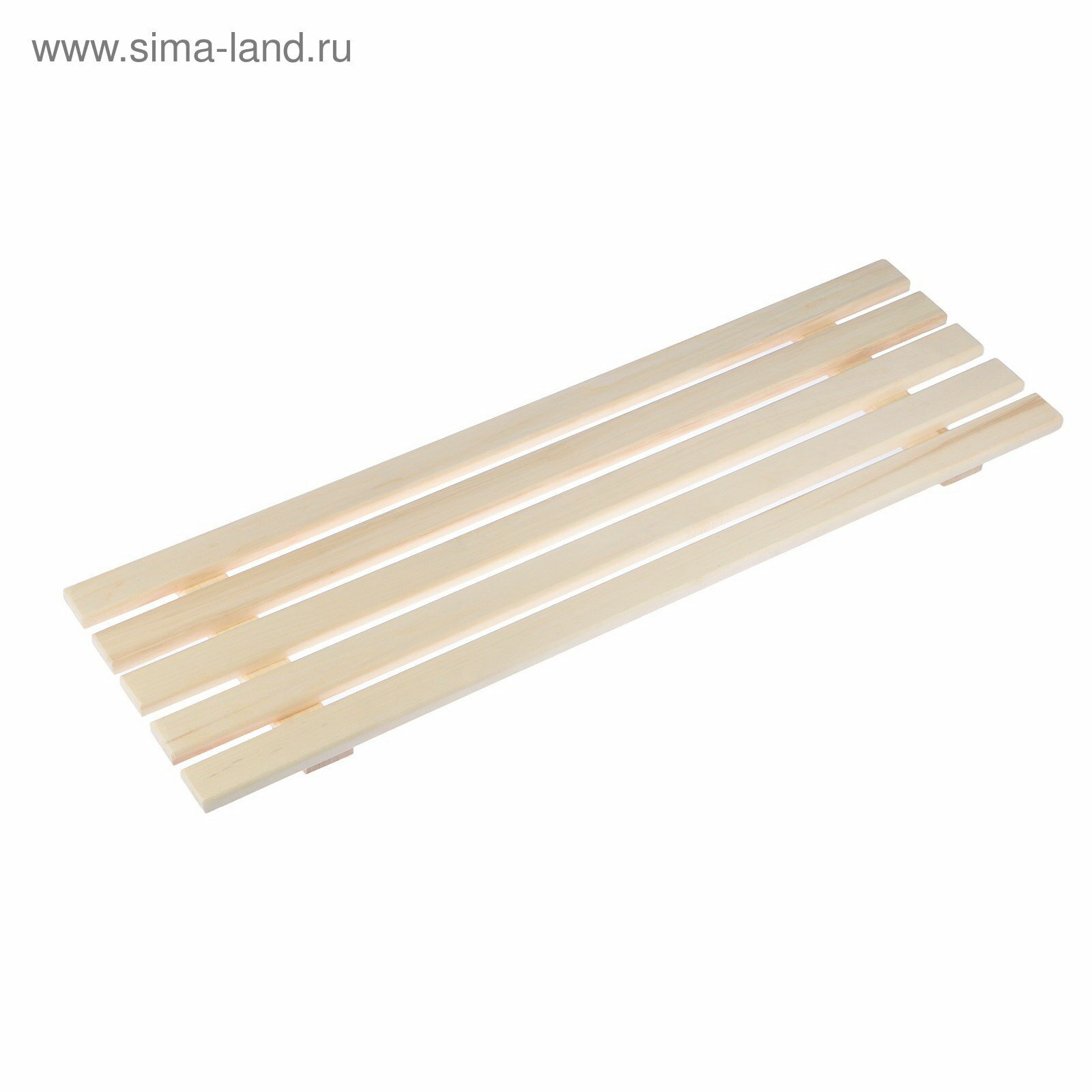 Трапик для бани и сауны, 100x30 см, деревянный, вид: слань, размер упаковки: 30 x 3 x 100 см.
