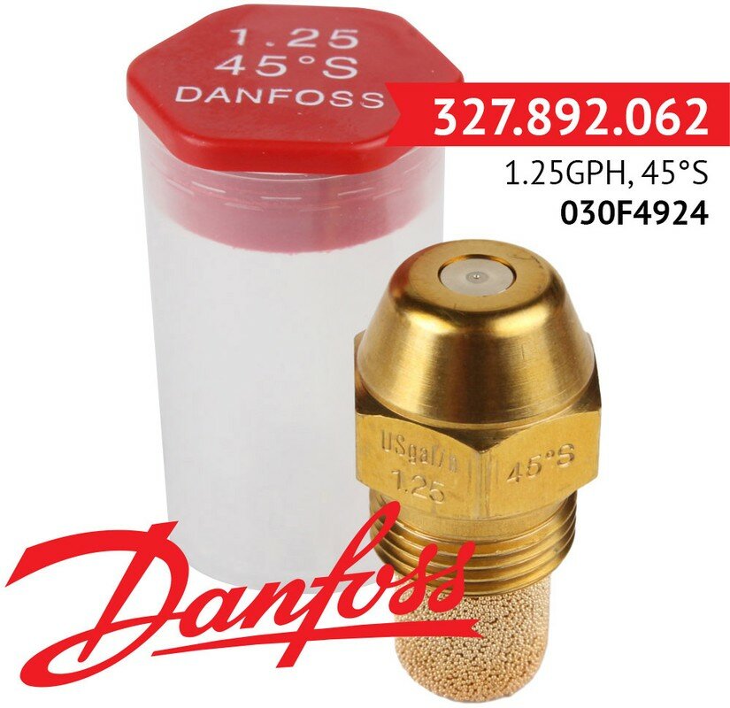 Топливная форсунка Danfoss 1.25GPH,45S 030F4924