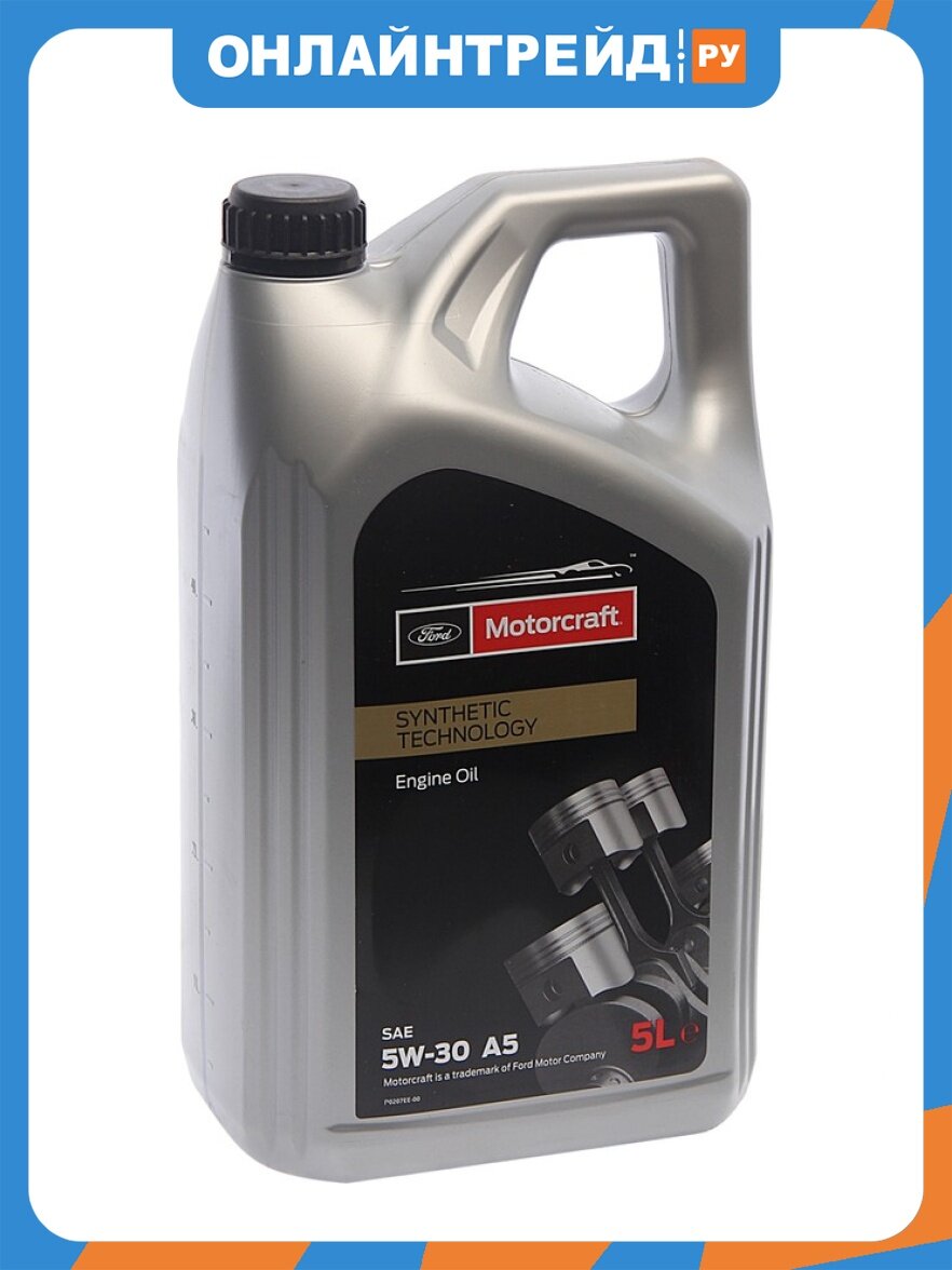 Моторное масло Ford MOTORCRAFT 5W-30 A5 синтетическое 5 л