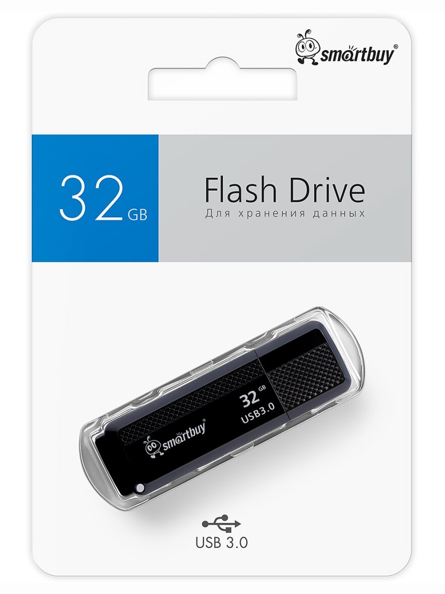 USB флешка Smartbuy 32Gb Dock black USB 3.0
