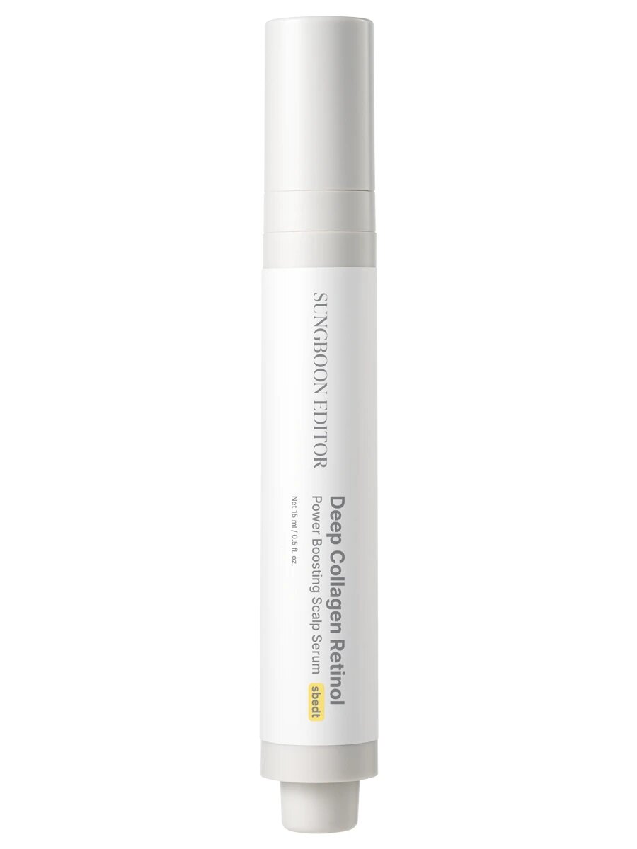 Sungboon Editor Сыворотка для кожи головы для роста волос Deep Collagen Retinol Power Boosting Scalp Serum 15 гр