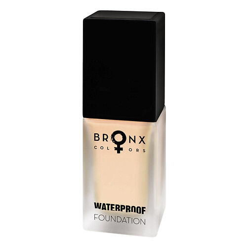 BRONX COLORS Водостойкая тональная основа Waterproof Foundation, BEIGE, 20 г BEIGE