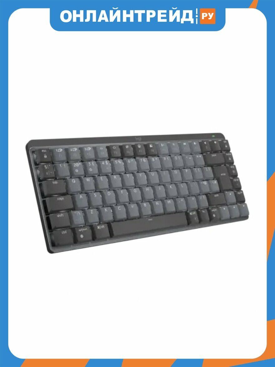 Клавиатура Logitech MX MECHANICAL Mini Linear (Graphite/Grey) — фото 1