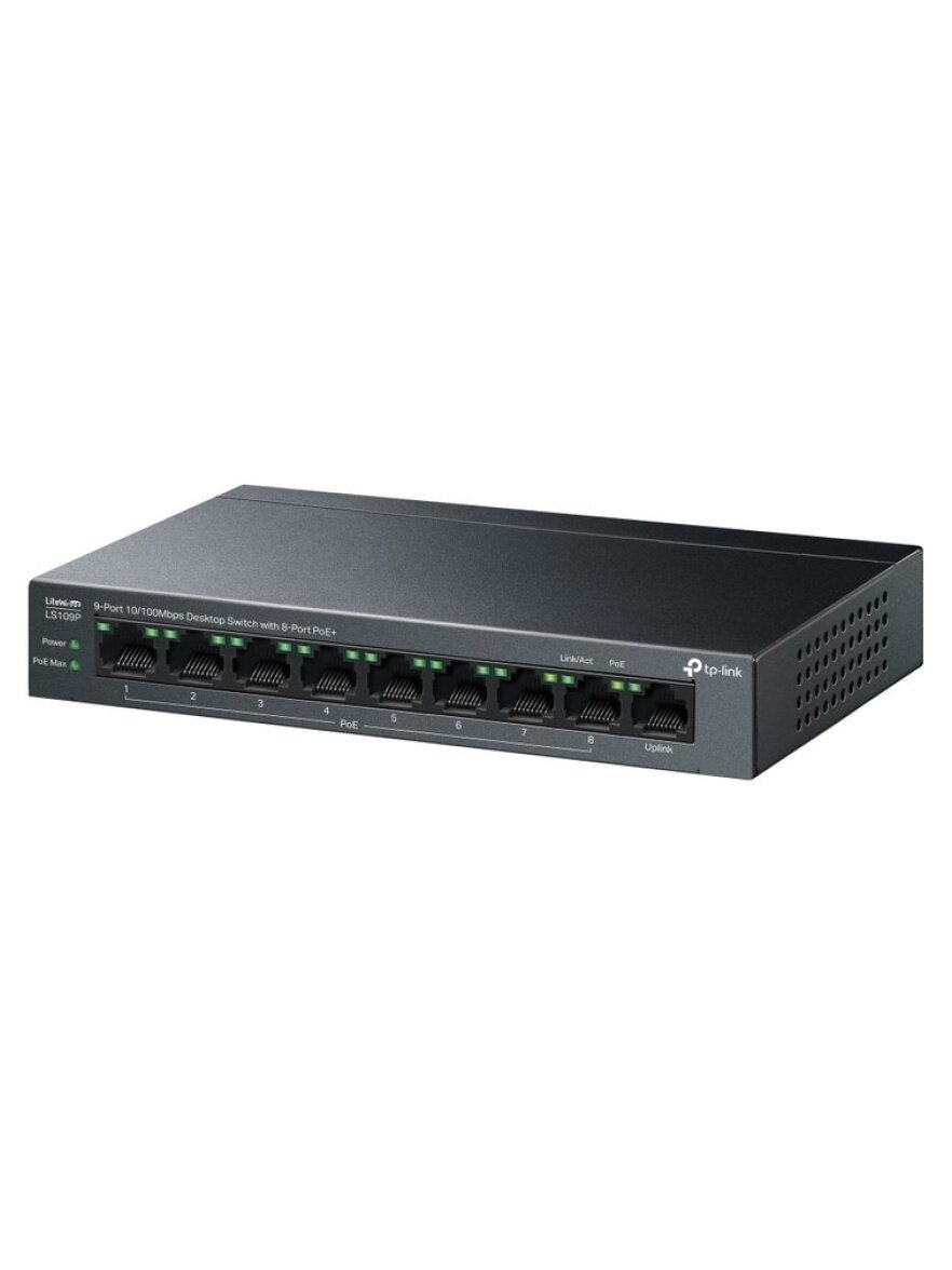 Коммутатор Tp-link LS109P — фото 1
