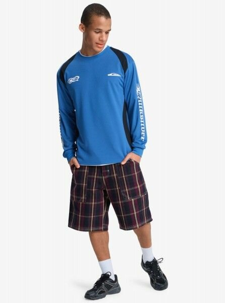 Шорты Quiksilver Базовая коллекция, размер 32, черный — фото 1