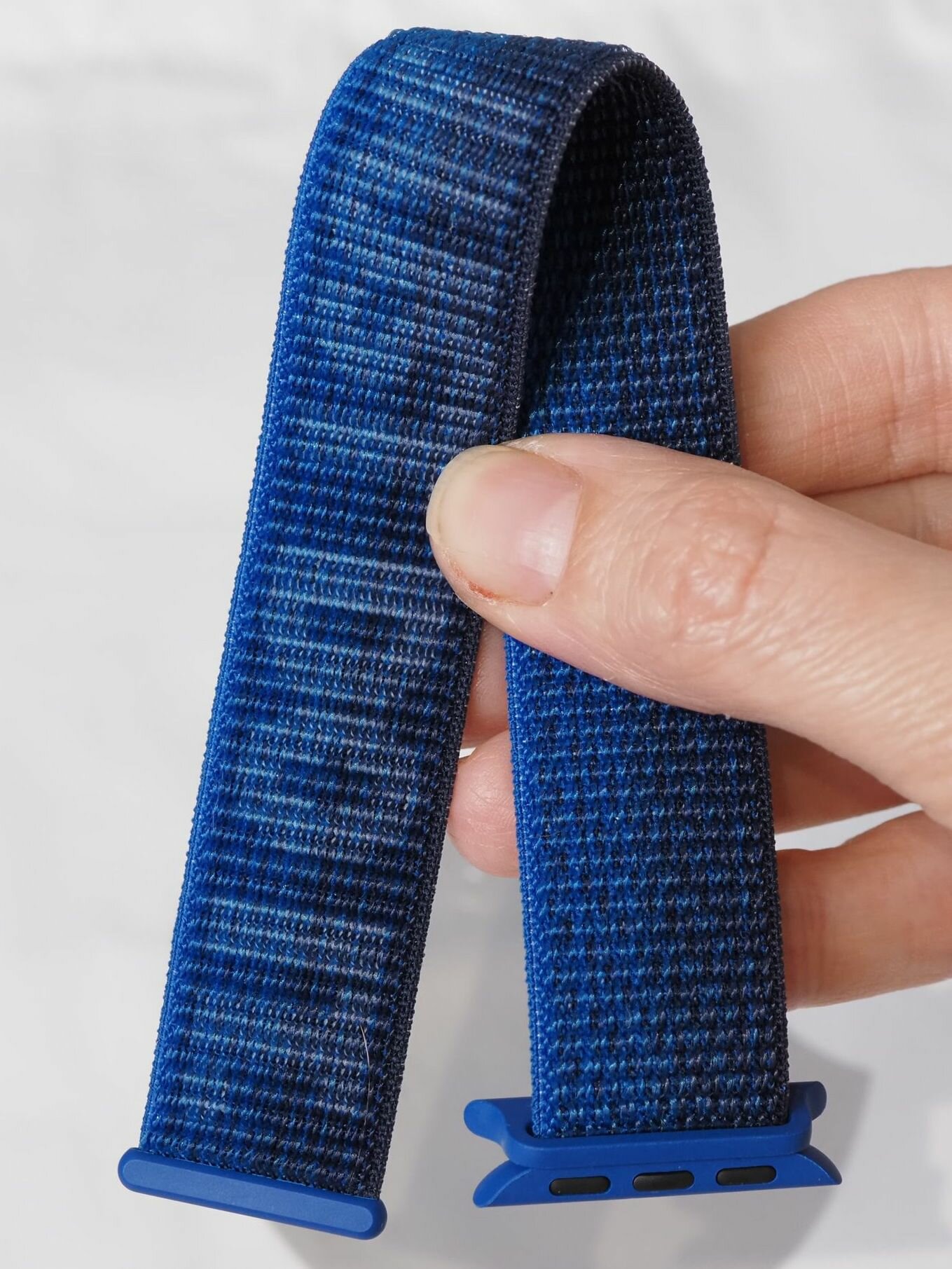 Ремешок (Без коробки) Apple Sport Loop Game Royal/Midnight Navy для Apple Watch Nike 38-40-41mm (Series 1-9) & SE 1-2 & 42mm (Series 10) MPHY3ZM/A