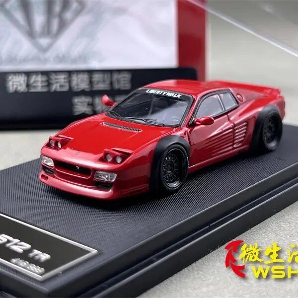 Металлическая модель автомобиля TAKARA TOMY Testarossa 1:64
