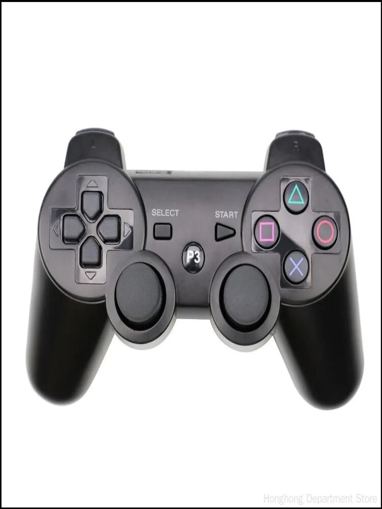 Беспроводной геймпад для PS3, Черный