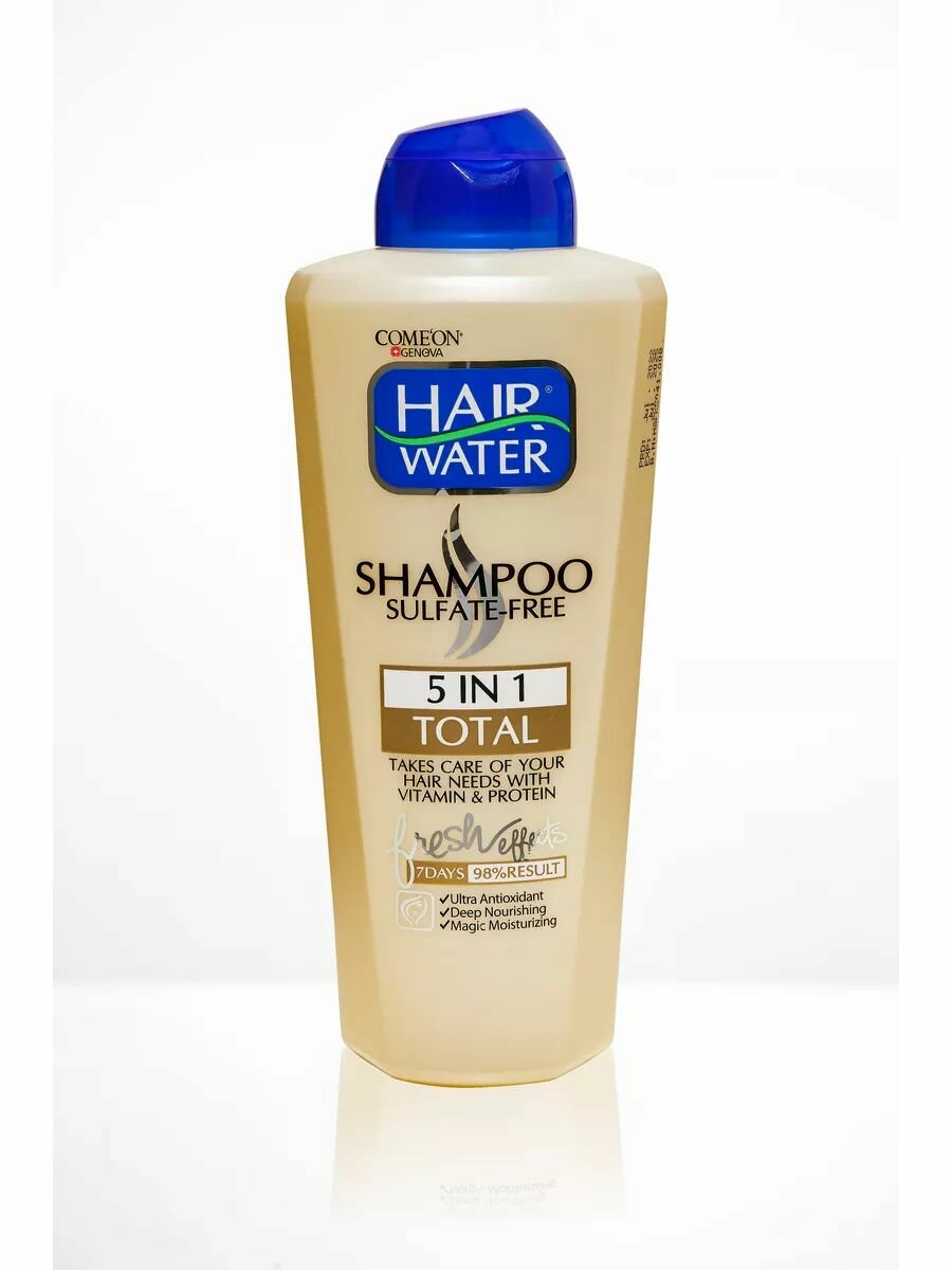 COMEON Шампунь HairWater комплексное восстановление волос 5в1, 400 мл