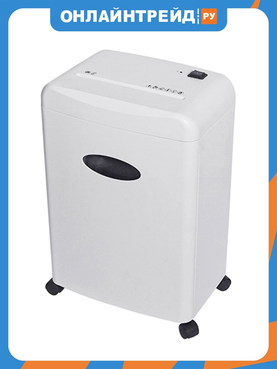 Уничтожитель документов Bulros 2510C 4x50мм (светло-серый)