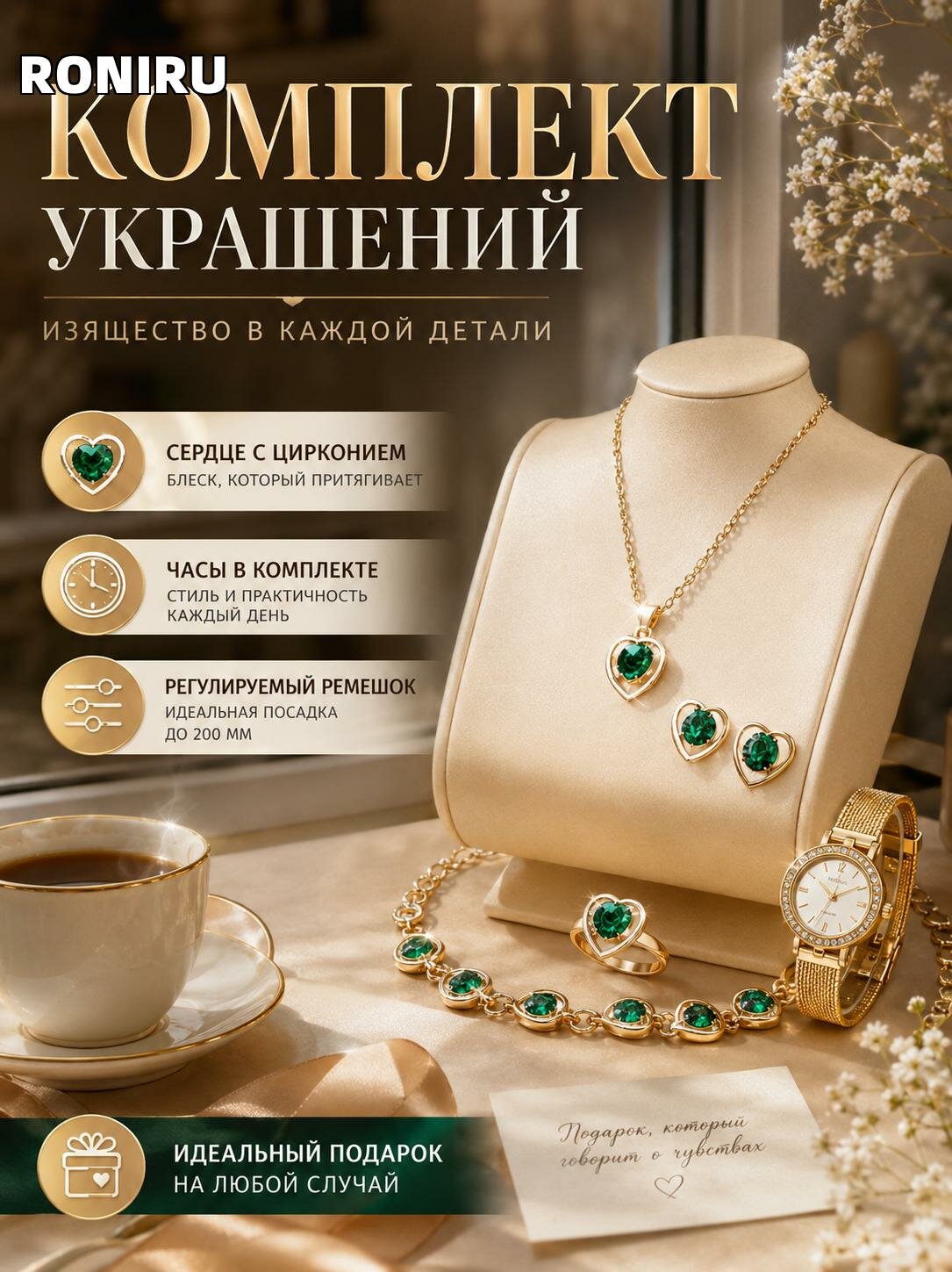 Комплект бижутерии