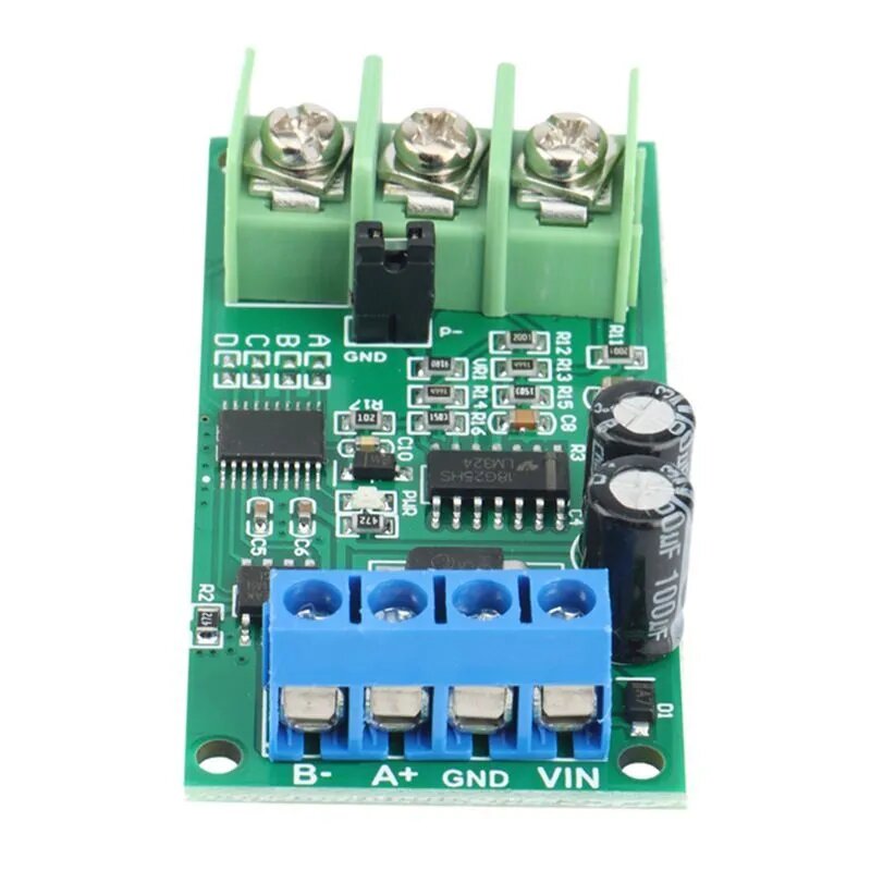 ELETECHSUP PT100 Platinum Thermal Resistance DC 12V PT100 RTD Converter PTA9B01 PT100 Модуль сбора данных RS485 от 20 до +400