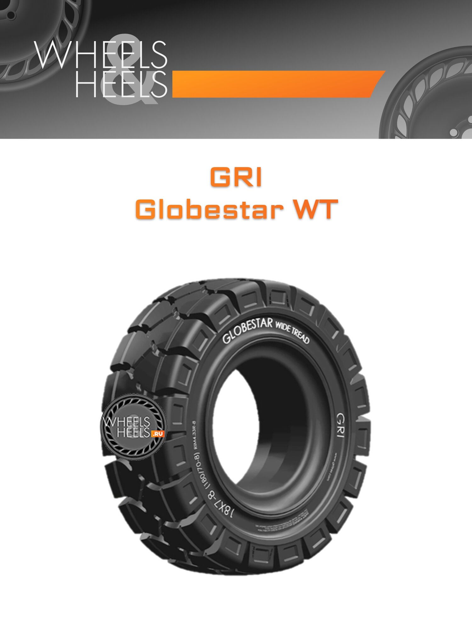 Шина автомобильная GRI Globestar WT 9/0 R10 ALLSEASON, всесезонная, универсальная