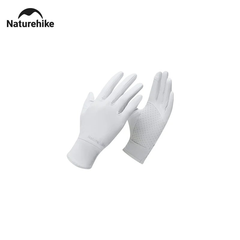 Naturehike Солнцезащитные перчатки White, M