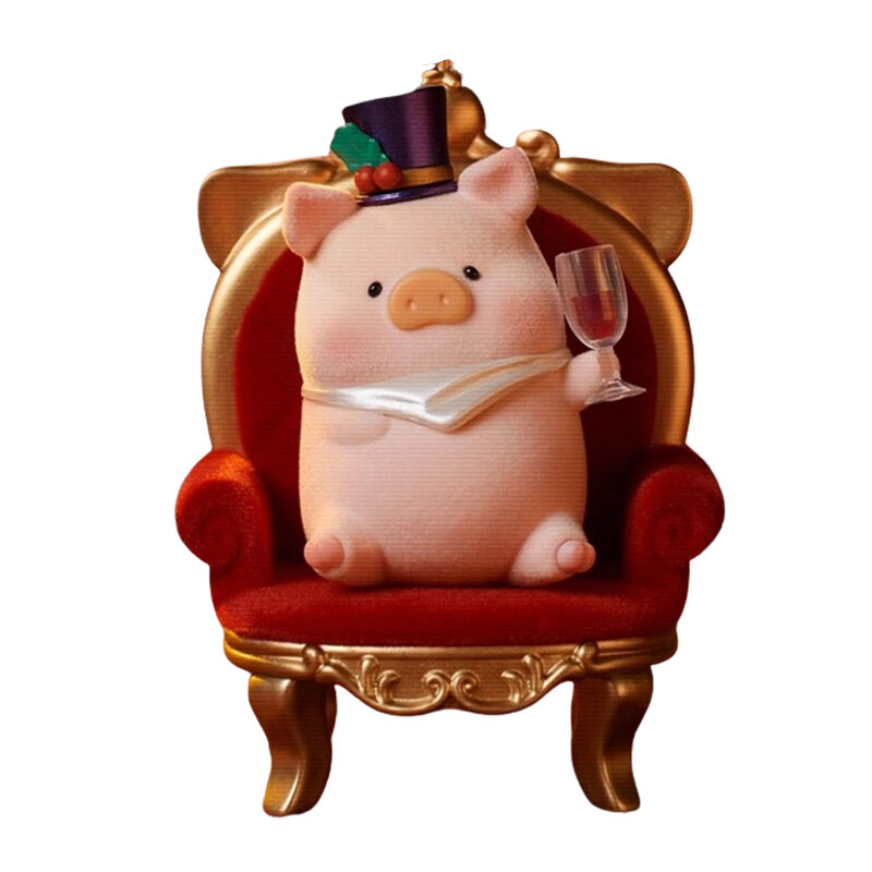 Игрушка-сюрприз унисекс 52TOYS Lulu Pig Five Pointed Star Dining Room Collection, Confirmed-Large Hidden Style-Gourmet (Open)